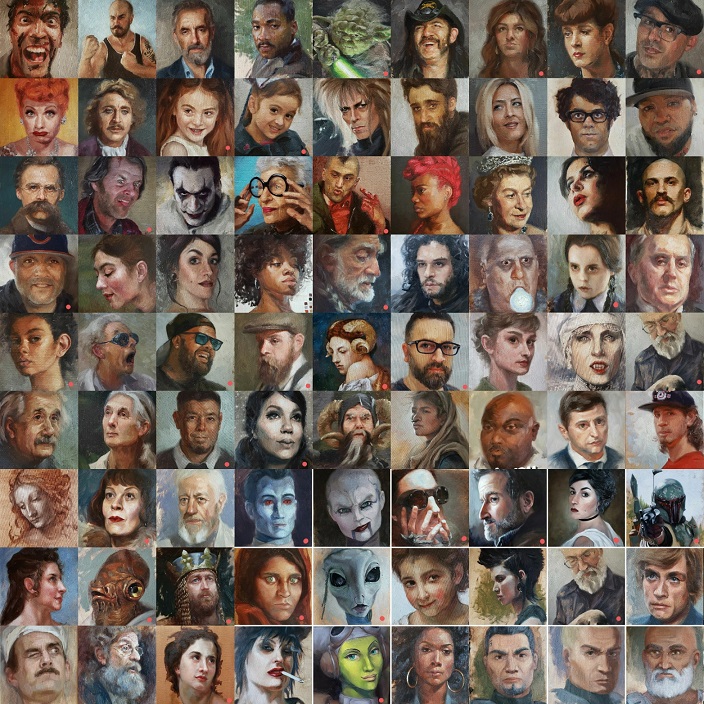 Many Portraits Michelle Dahl | Moosic Entertainment