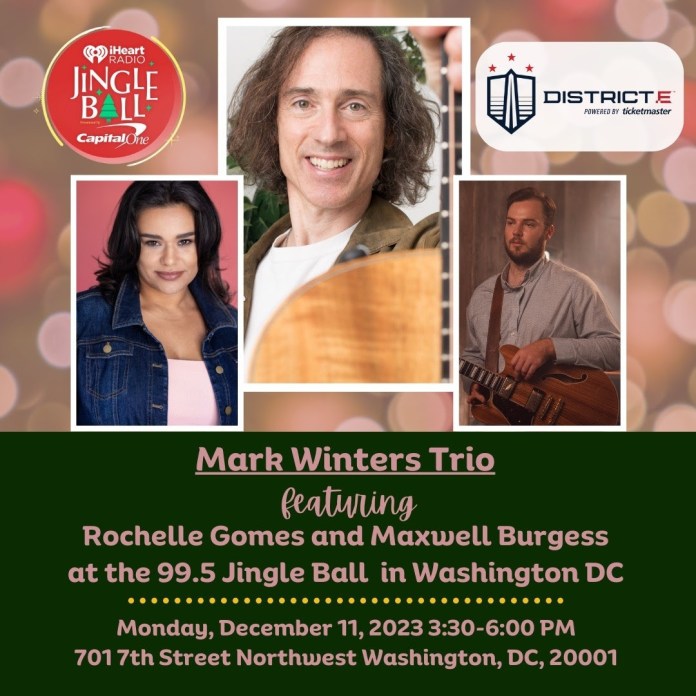Texas Rock Singer-Songwriter Mark Winters to Shine at Jingle Ball Pre-Show in Washington D.C ...
